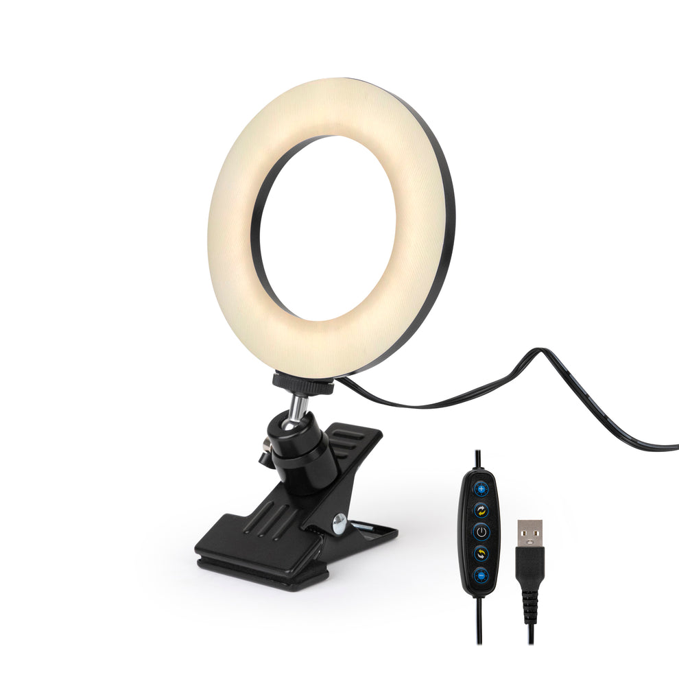 Pro Glow Ring Light Clip On For Laptop – Pro Glow Gear
